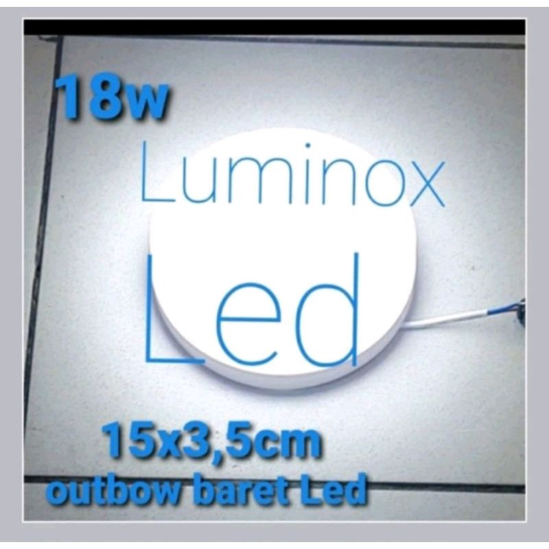Jual lampu plafon led outbow 18watt 18 watt / teras ceiling bulat led ...