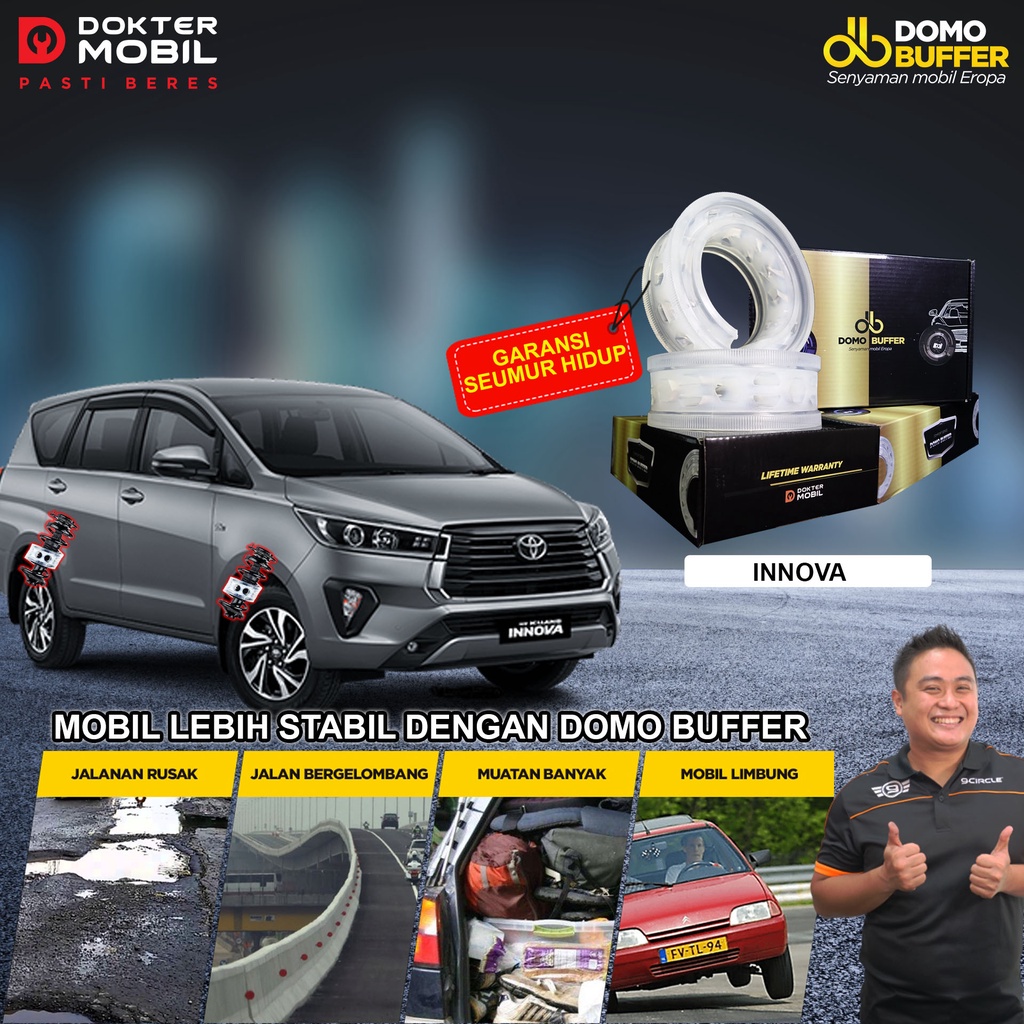 Jual Spring Buffer Domo - TOYOTA INNOVA Damper MOBIL | Shopee Indonesia