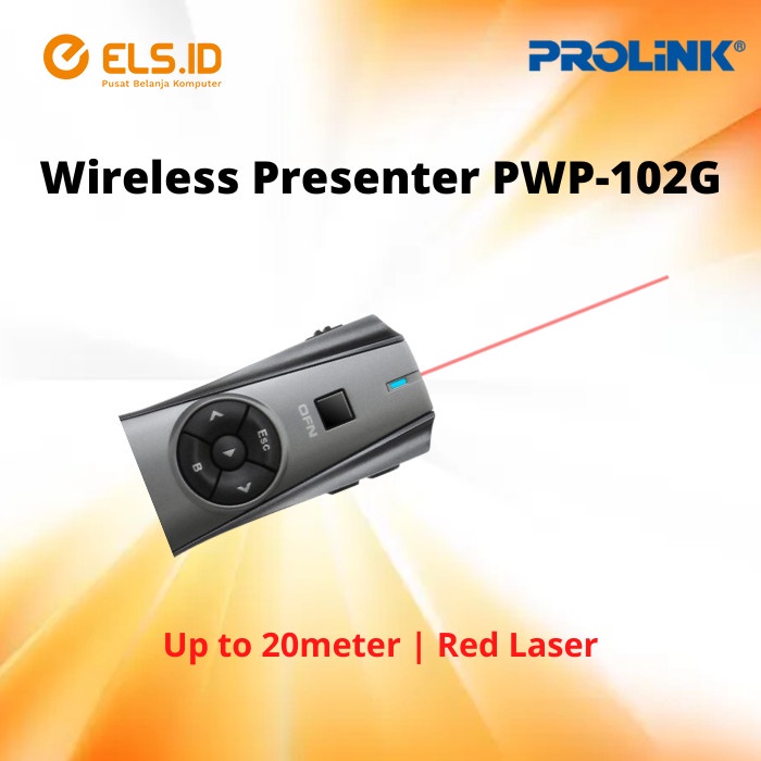 Jual Prolink Wireless Presenter PWP-102G (1th) | Shopee Indonesia
