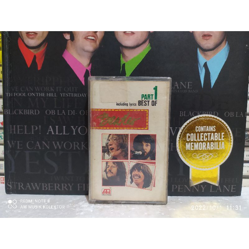 Jual Kaset Pita : THE BEATLES BEST OF PART 1 | Shopee Indonesia