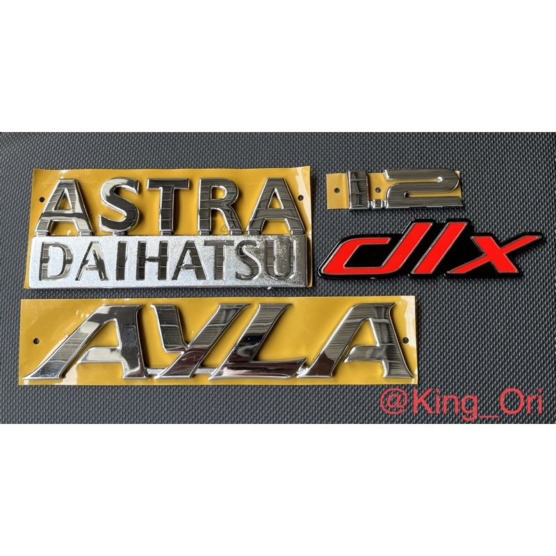 Jual Logo Emblem Daihatsu Ayla Original | Shopee Indonesia
