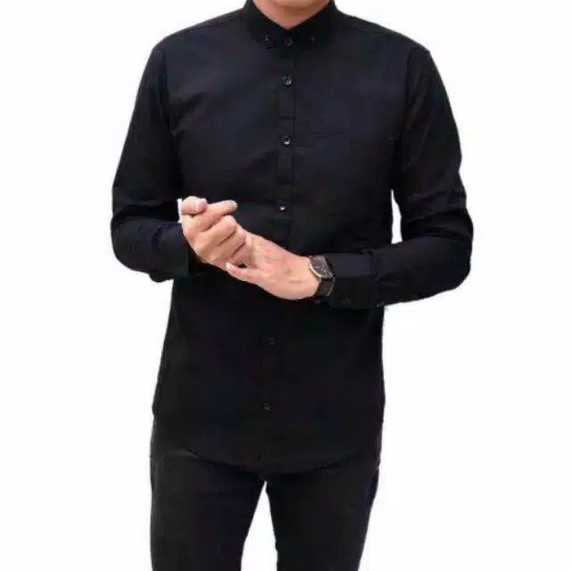 Jual baju polos pria / kemeja polos pria /Hem polos pria / kemeja polos ...