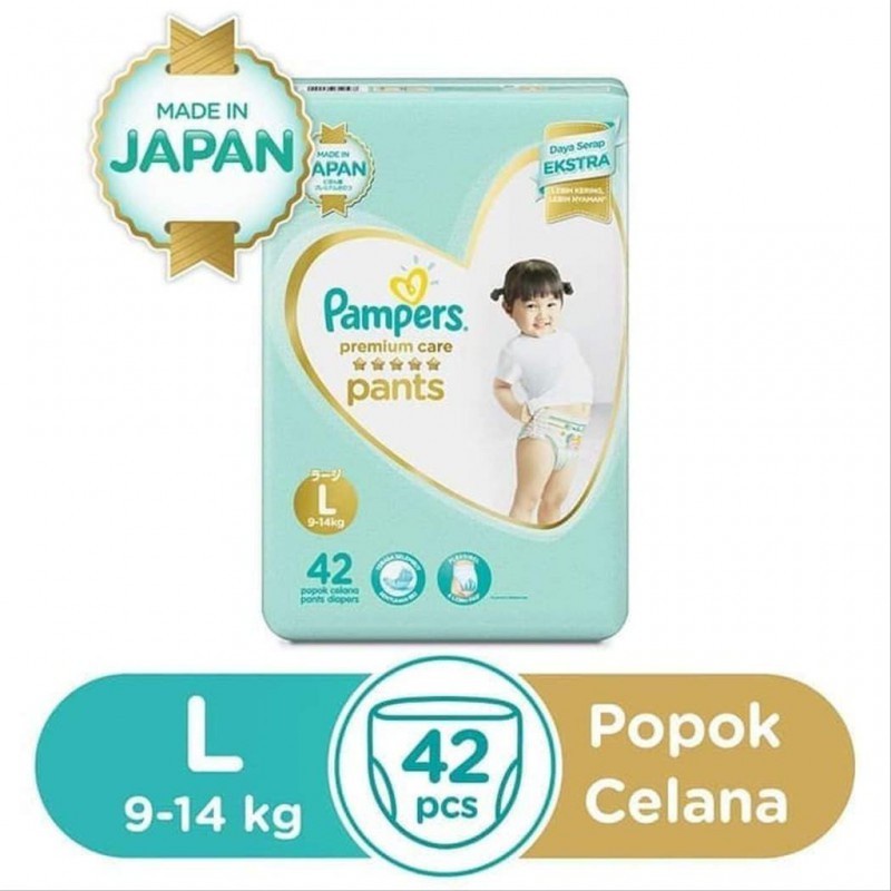 Jual Pampers popok premium care ukuran NB /M /L /XL /XXL | Shopee Indonesia