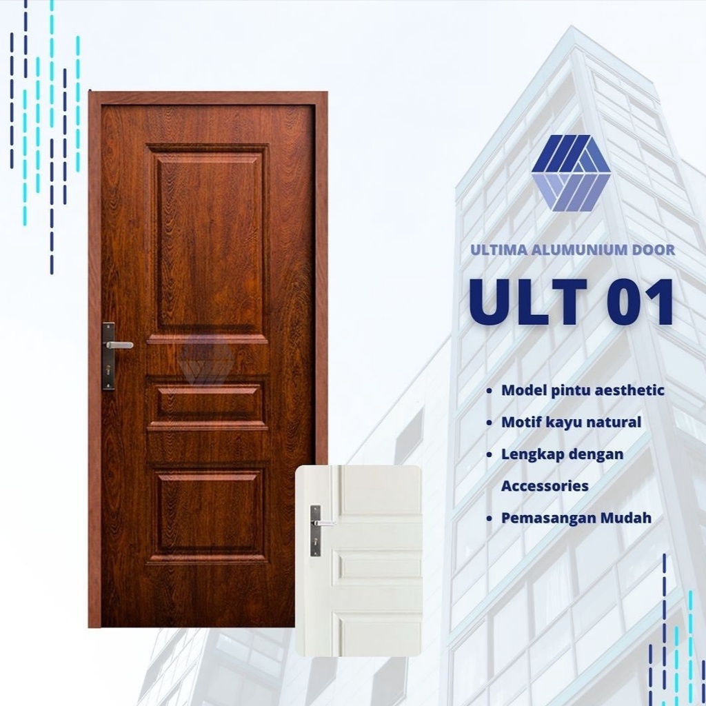 Jual PINTU UTAMA ULTIMA/ PINTU KAMAR ULTIMA/ PINTU ULTIMA ALUMINIUM ...