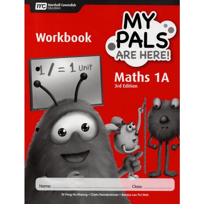 Jual Workbook Buku Impor Mce My Pals Are Here Maths Workbook 1A (3Rd Ed ...
