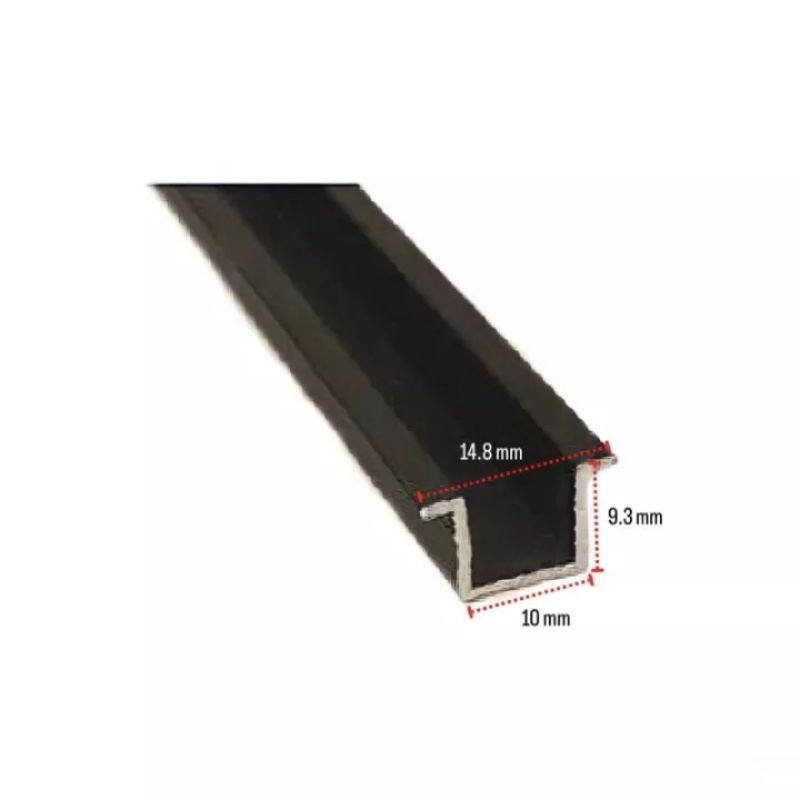 Jual Rel Sliding Tanam U dan M 3 Meter Pintu Lemari Geser | Shopee ...