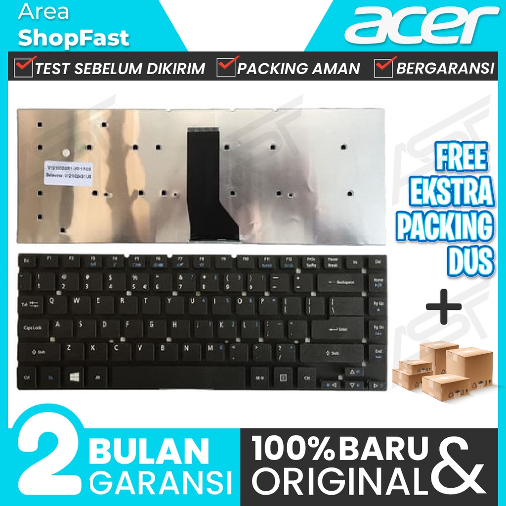 Jual Keyboard Laptop Acer Aspire 4755 4755G E1-410 E1-420 E1-422 E1-430 ...