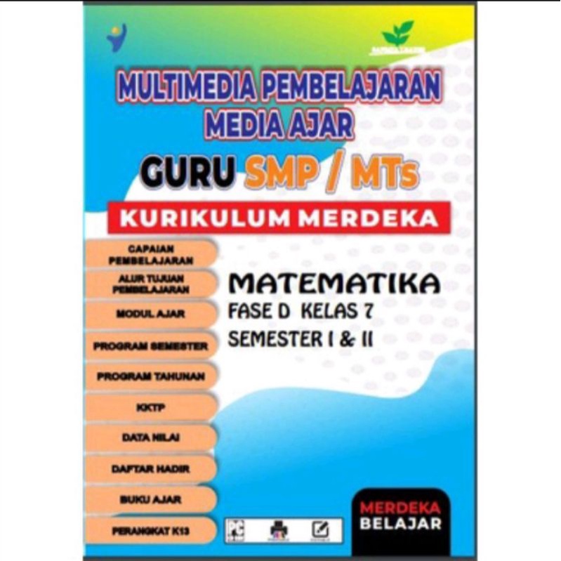Jual MODUL AJAR MAPEL MTK KURIKULUM MERDEKA FASE D KLS VII | Shopee Indonesia