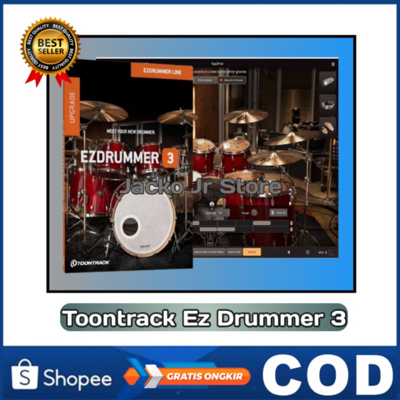 Jual Toontrack Ez drummer 3 full version | Shopee Indonesia