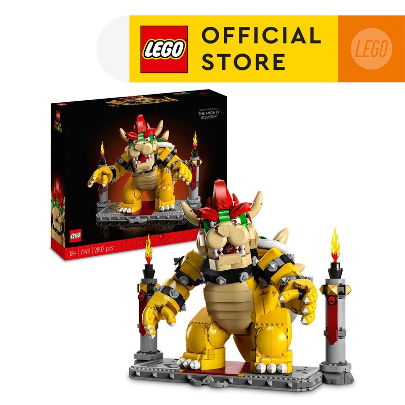 Jual LEGO Super Mario 71411 The Mighty Bowser (2,870) Mainan Susun (18 ...