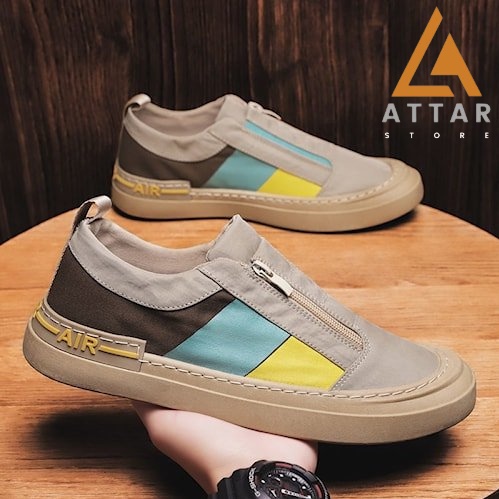 Jual Sepatu Shoes Spatu Sneakers Slip On Casual Import Kerja Santai ...