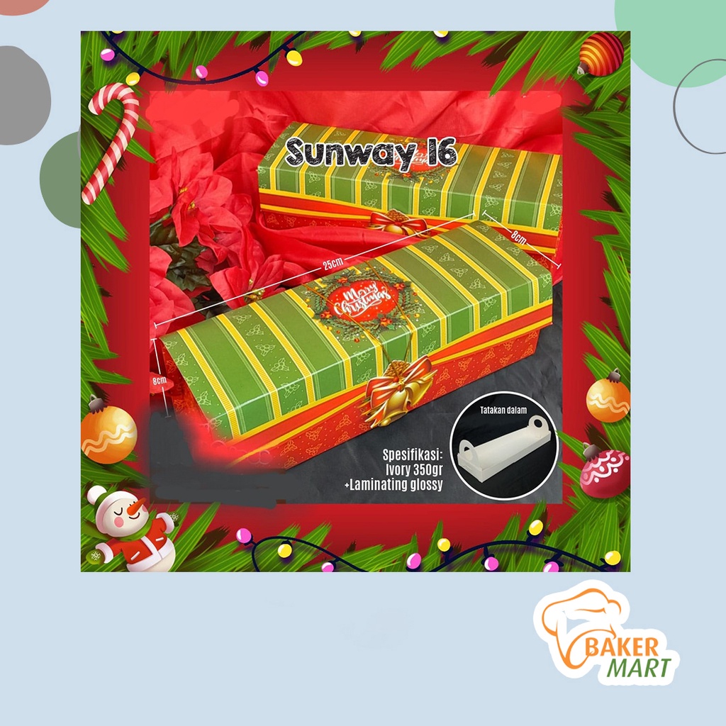 Jual Box Natal Sunway 16 /5pcs | Shopee Indonesia