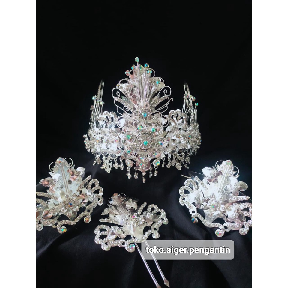 Jual SIGER LESTI MAHKOTA PENGANTEN JAWA SUNDA AKSESORIS MANTEN | Shopee ...