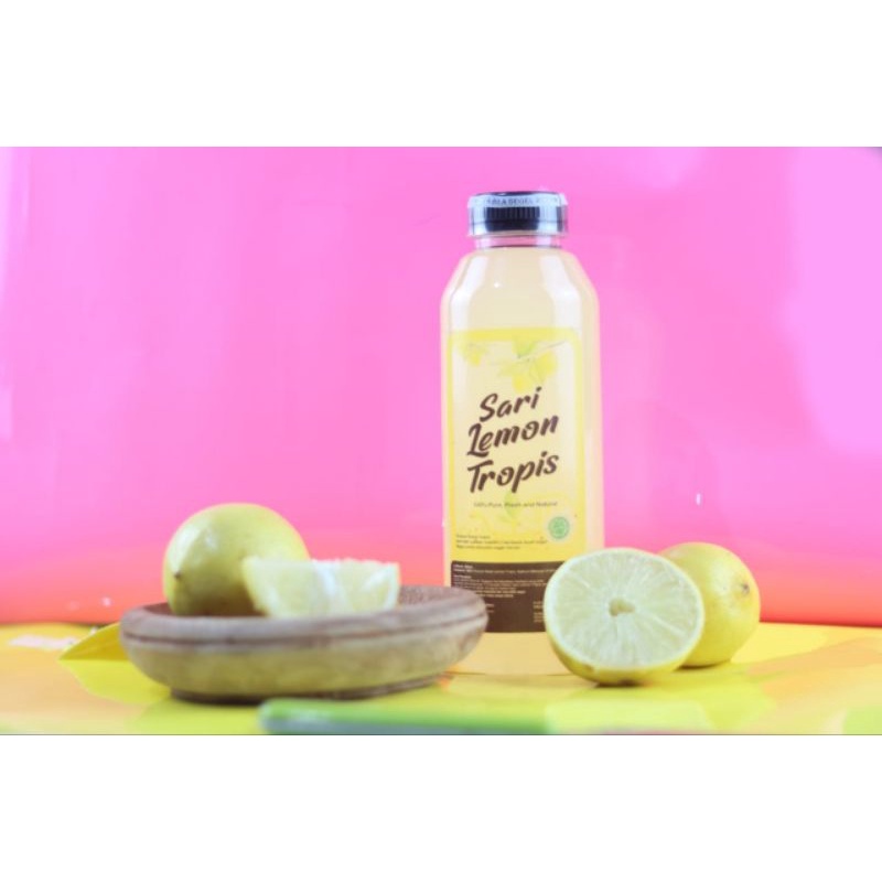 Jual Sari lemon Tropis Murni produksi dusunlemon 500ml | Shopee Indonesia