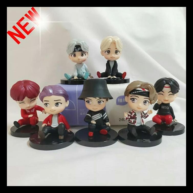 Jual ACTION FIGURE BTS BT21 ARMY BANGTAN BOYS KPOP IDOL MODEL TOPPER CAKE - BARU | Shopee Indonesia