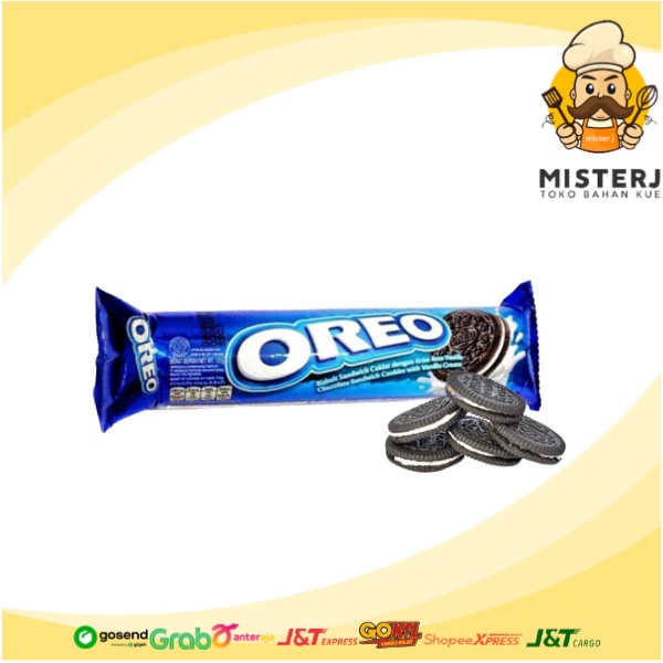 Jual Oreo Biskuit Rasa Original Vanilla 119gr | Oreo Biscuit Original ...