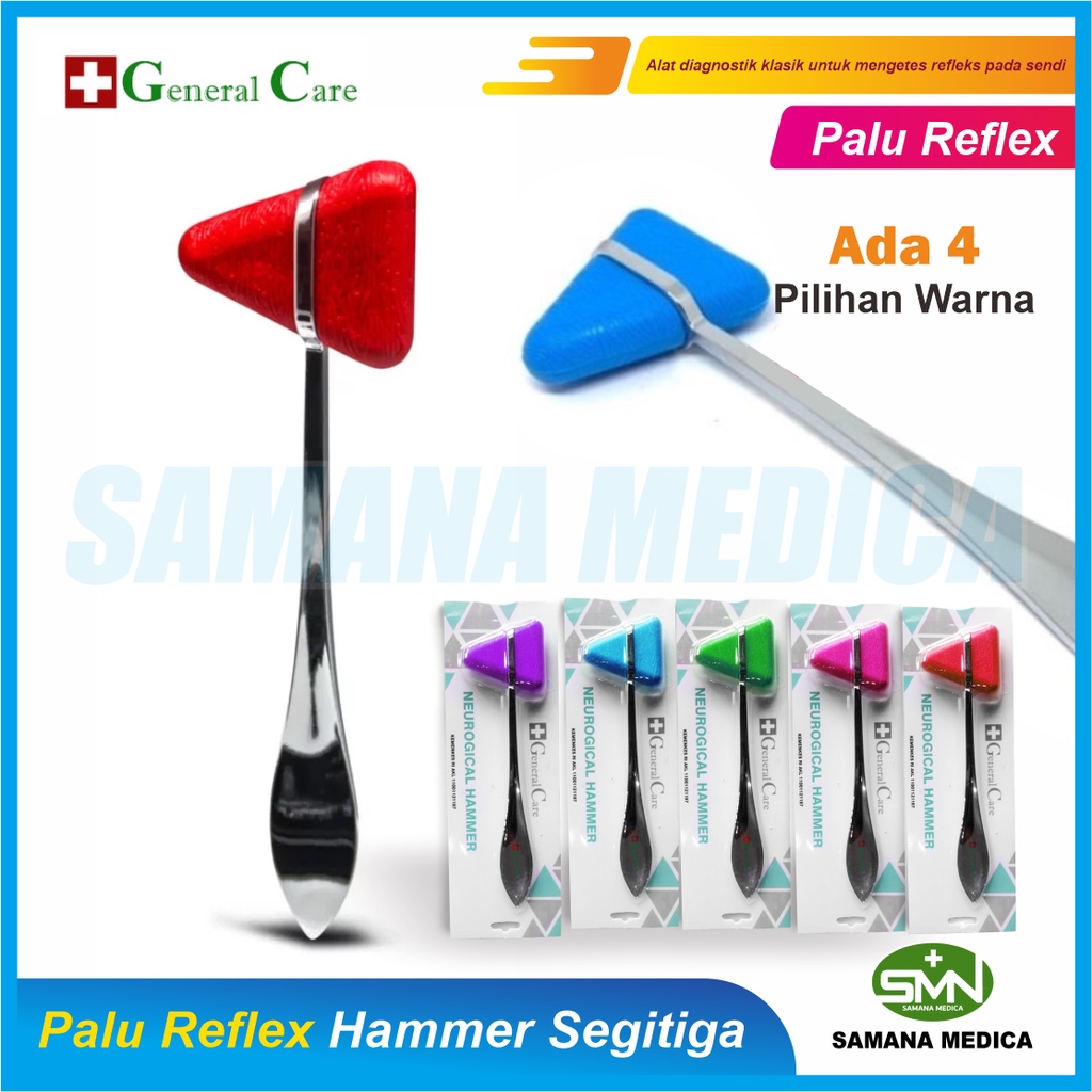 Jual Palu Reflex Hammer Segitiga GENERAL CARE GC untuk Skill Lab OSCE ...