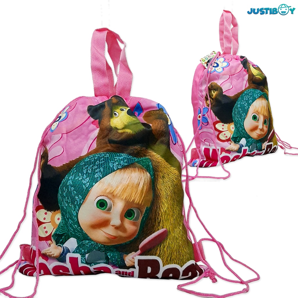 Jual Tas Gendong Anak Perempuan Karakter Kartun & Princess Lucu Tali ...