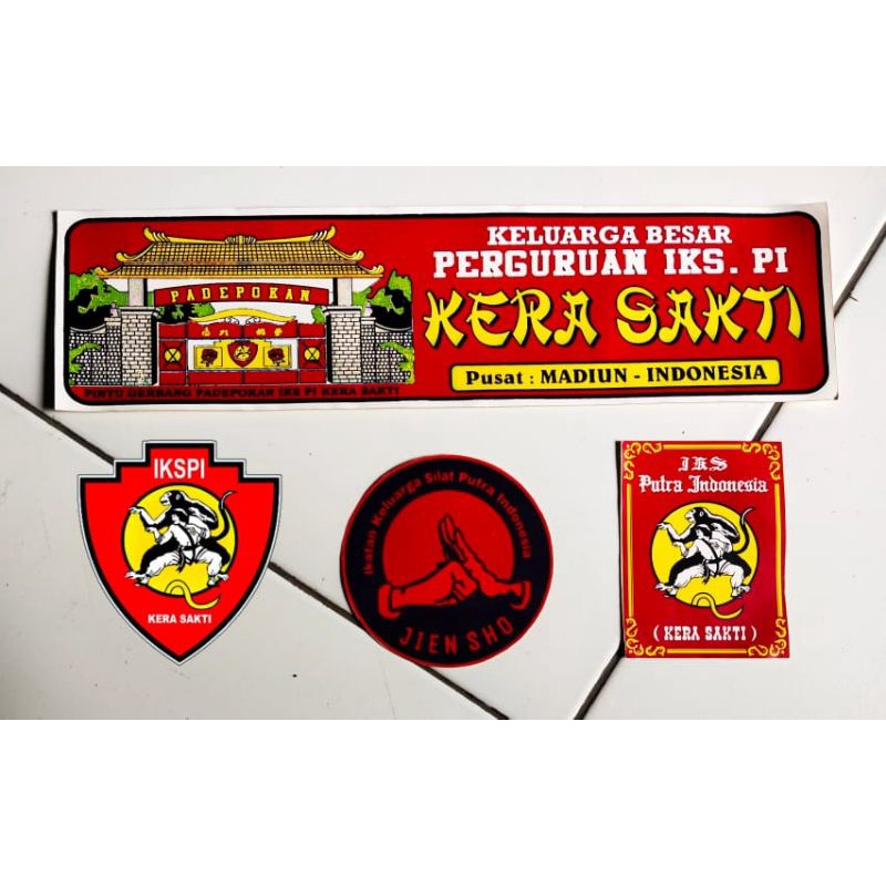 Jual STIKER IKSPI KERA SAKTI PAKET C | Shopee Indonesia