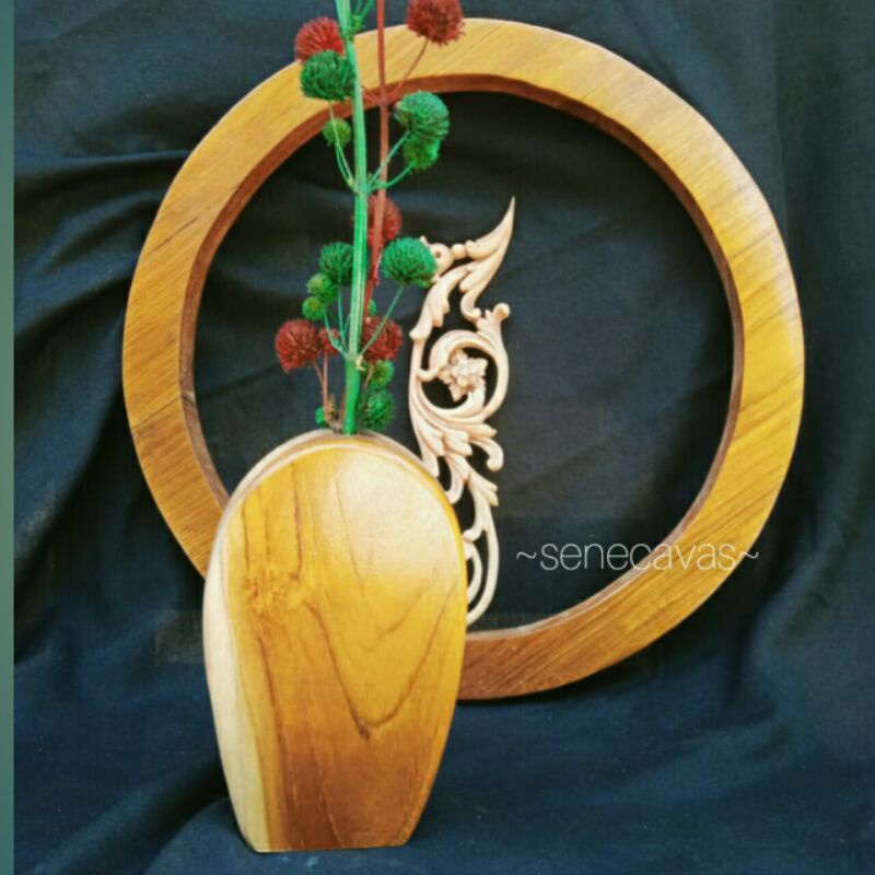 Jual Vas Bunga Kayu Estetik | Shopee Indonesia