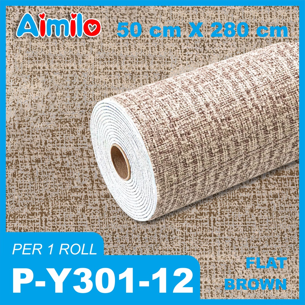 Jual Wallpaper Linen Roll / Wallpaper Dinding / Dekorasi Kamar ...