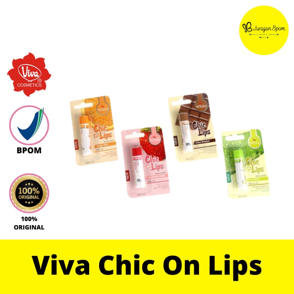 Jual Viva Chic On Lips / Lip Balm / Pelembab Bibir 4,2gr | Shopee Indonesia