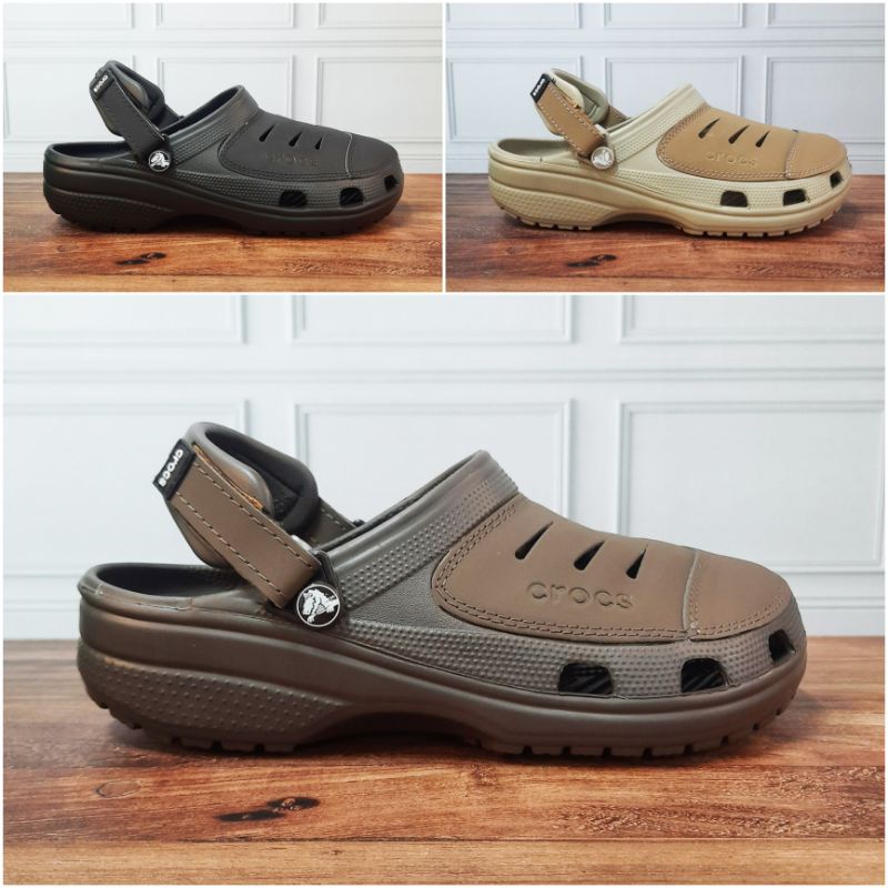 Jual CROCS YUKON LEATHER/SEPATU SENDAL CROCS YUKON/CROCS PRIA | Shopee ...