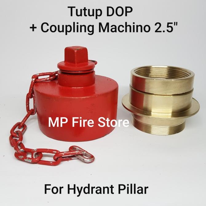 Jual TUTUP HYDRANT PILLAR 2.5 in FULLSET + ADAPTOR MACHINO FIRE BLANK ...