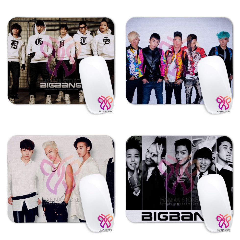Jual Mouse Pad Alas Boy Band Korea BigBang | Shopee Indonesia