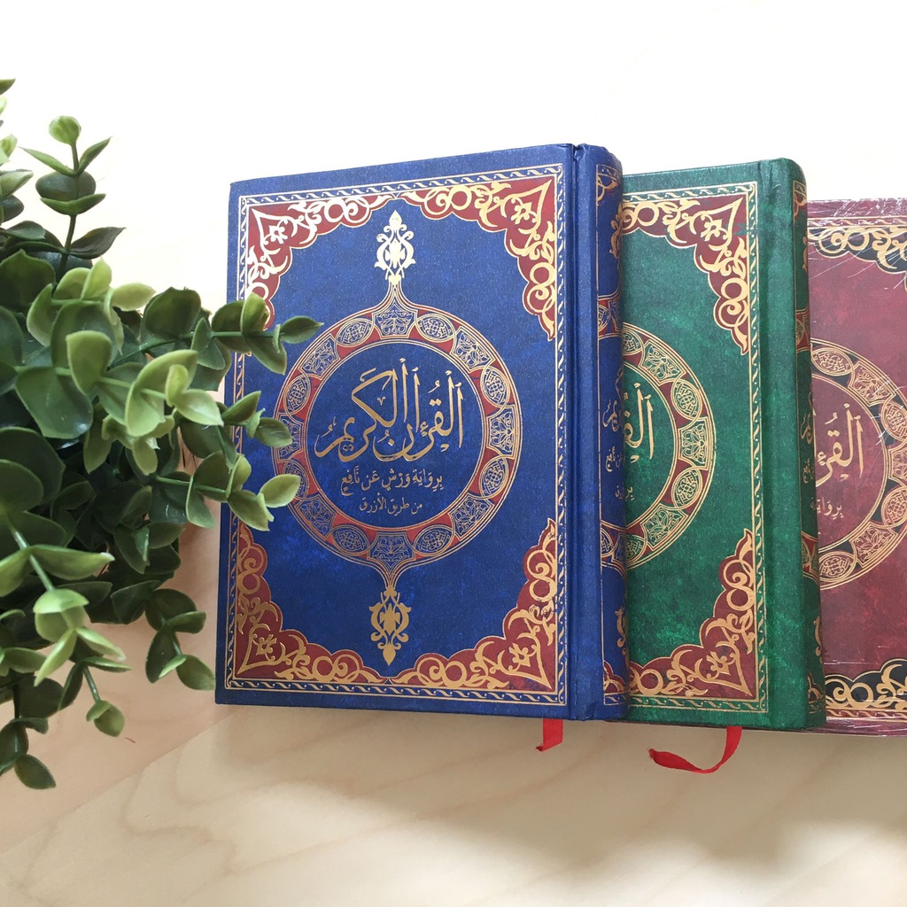 Jual Mushaf Al Quran Riwayah Warsy Qiraah Nafi' Thariq Al Azraq atau ...