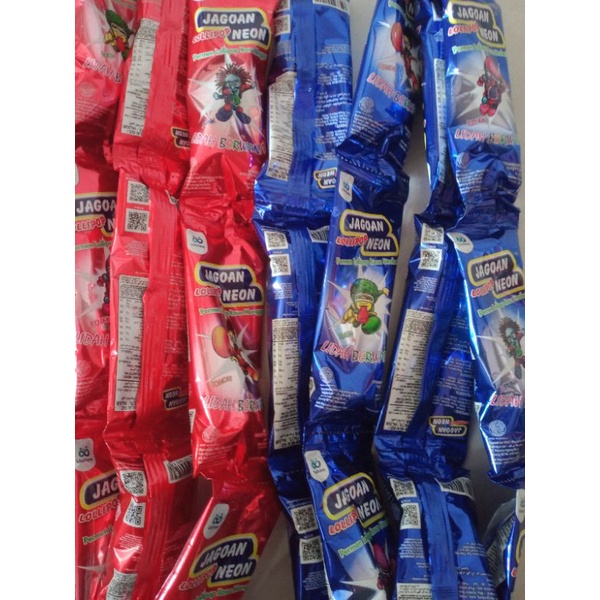 Jual permen lollipop jagoan neon rasa mangga dan stroberi 6 g | Shopee ...