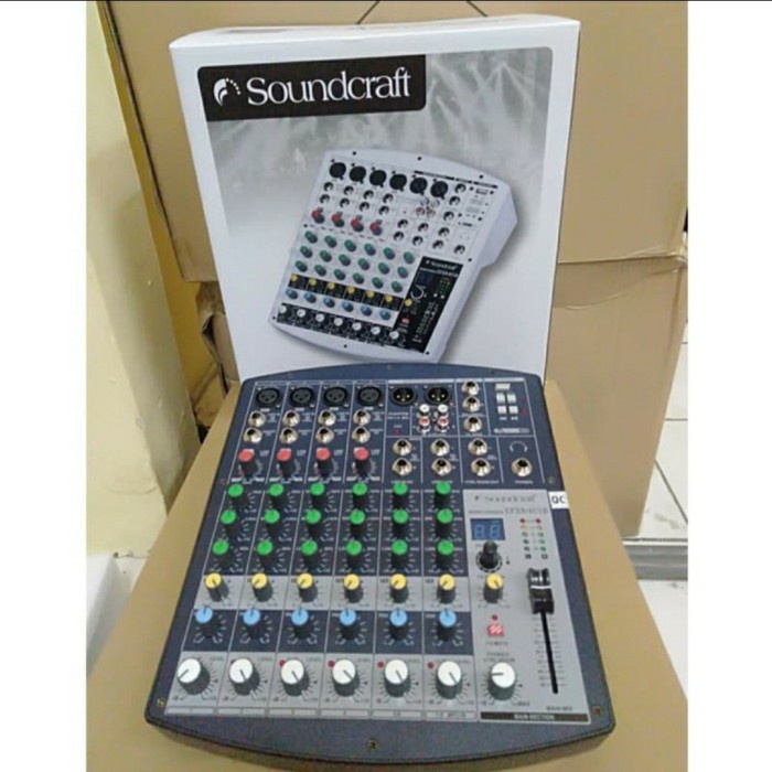 Jual NEW Mixer Soundcraft EFX 8/4 USB ( 8 channel ) | Shopee Indonesia