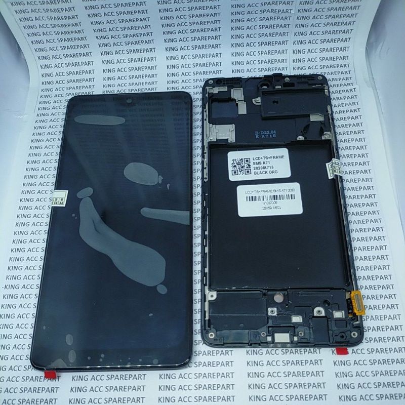 Jual LCD TOUCHSCREEN FRAME SAMSUNG GALAXY A71 2020 A715 A715F OLED ...