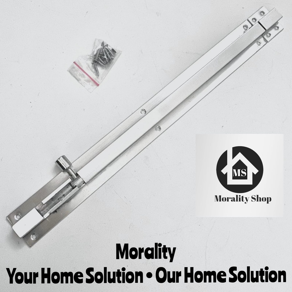 Jual Kunci Slot Pintu Jendela Panjang 12 inch KP12 - GrendelPintu Bolt ...
