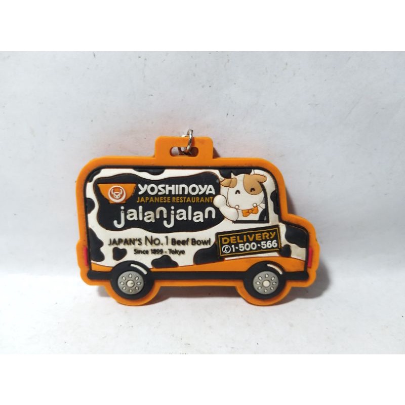 Jual Maskot Ganci Gantungan Kunci Mobil Sapi Yoshinoya Beef Cow Car ...