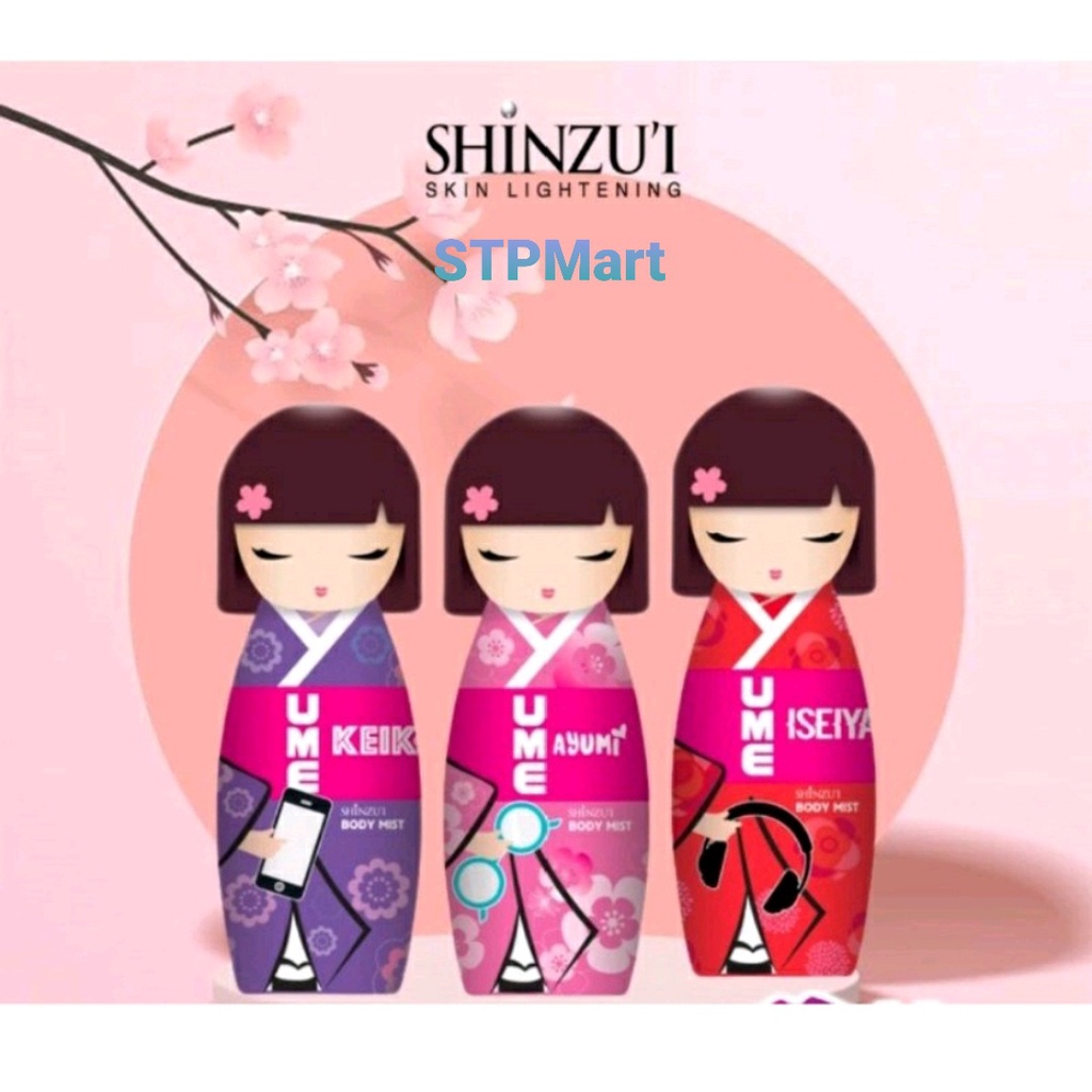 Jual SHINZUI UME BODY MIST KEIKO 100ML // PARFUM SHINZUI | Shopee Indonesia