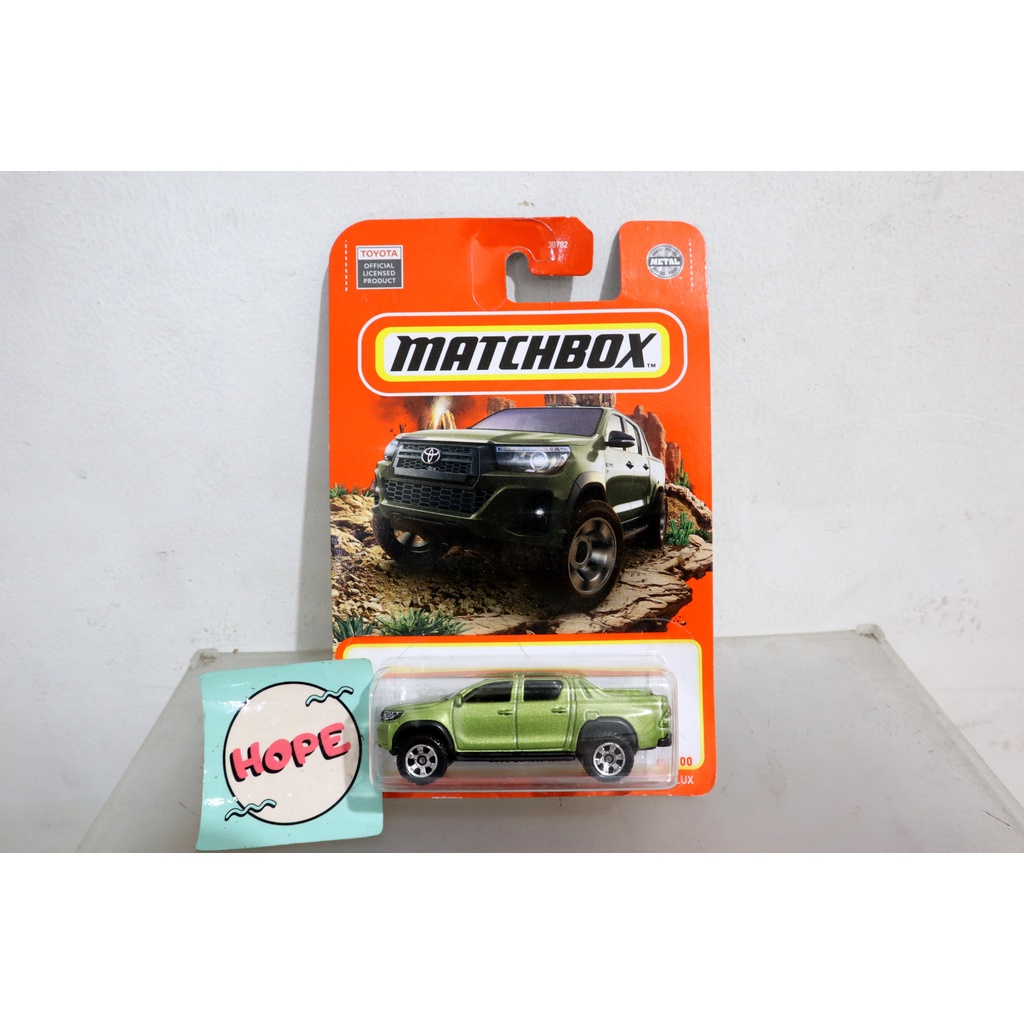 Jual Matchbox 2018 Toyota Hilux Diecast Matchbox Original Mattel ...