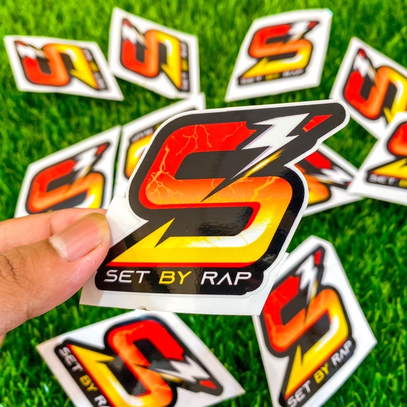 Jual Stiker SET BY RAP [Original] Glossy+Cut | Shopee Indonesia