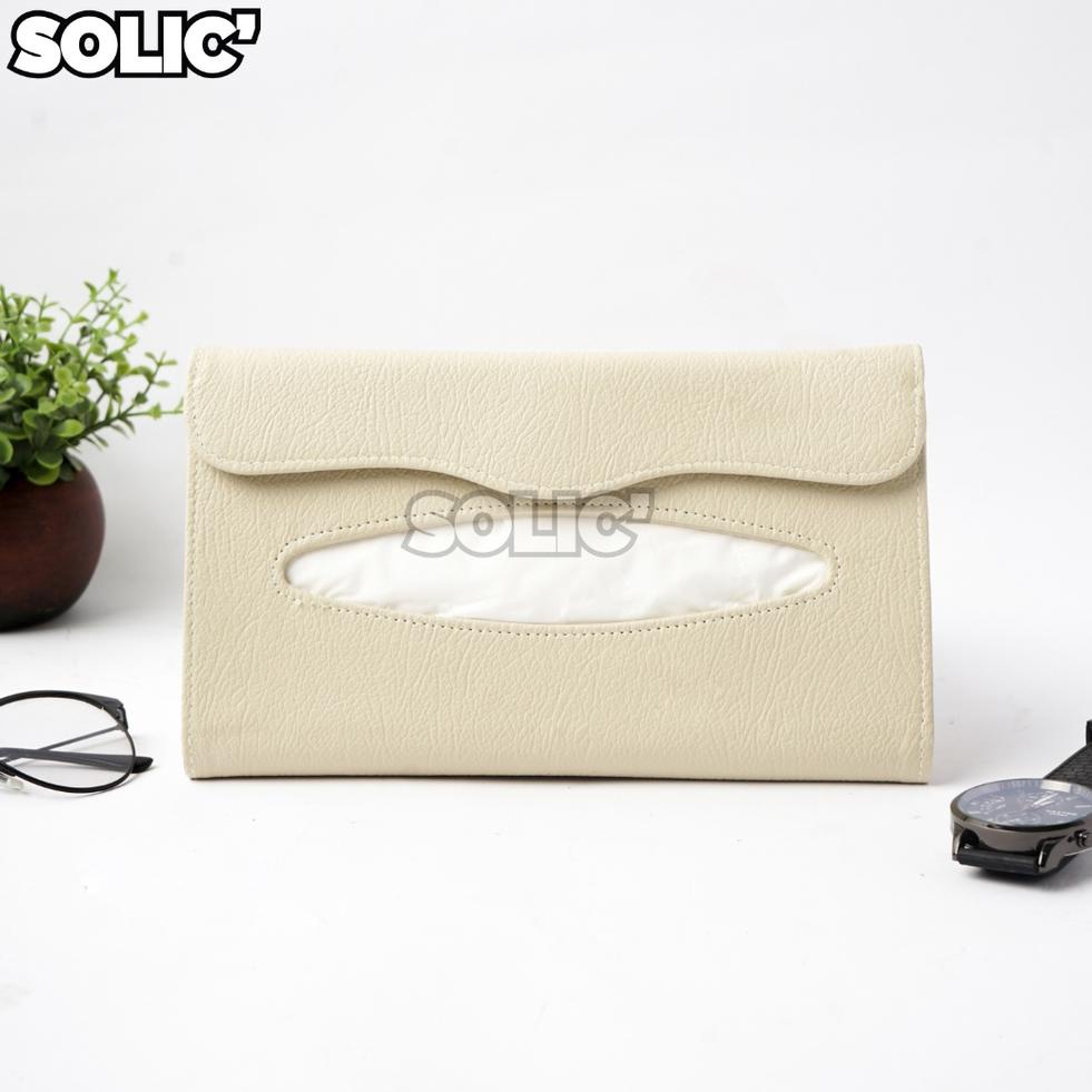 Jual L0U7 Kotak Tisu Tempat Tissue Sunvisor Mobil Polos - Tissue Box ...