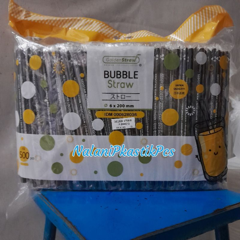 Jual SEDOTAN STERIL 6MM GOLDEN STRAW HITAM (1KARTON) | Shopee Indonesia