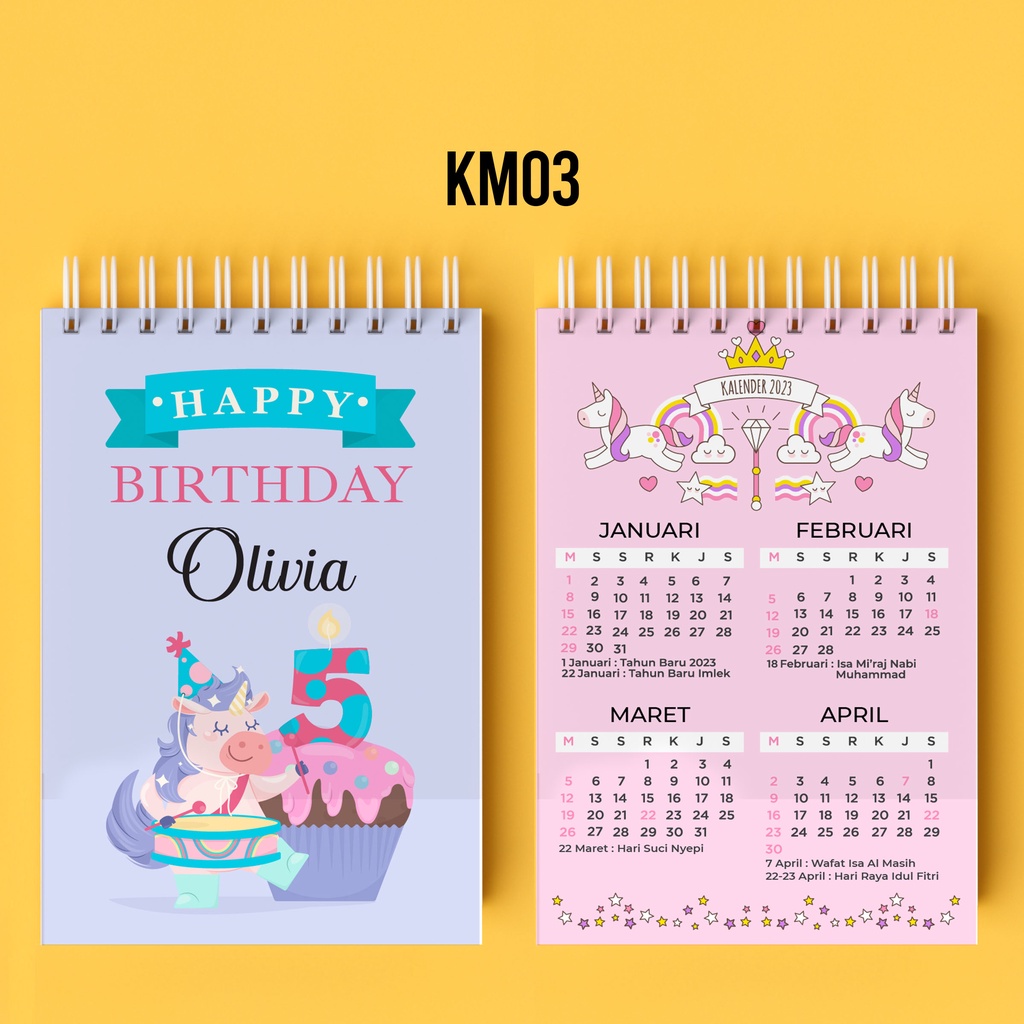 Jual Souvenir kalender Mini CUSTOM | Shopee Indonesia