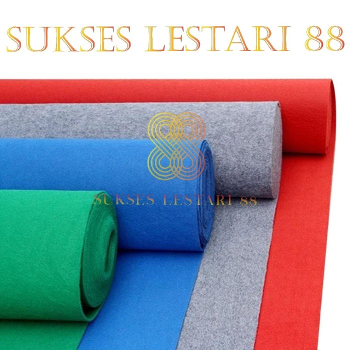 Jual Karpet Bludru BUANA Karpet Pameran Panggung Masjid Meteran 50 x ...