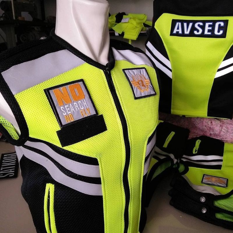 Jual Rompi AVSEC - rompi avsec jala tebal/rompi avsec bandara | Shopee ...