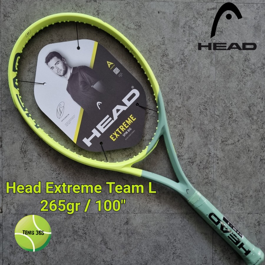 Jual Raket Tenis Head NEW Extreme TEAM L AUXETIC ( 265Gr/105 ...