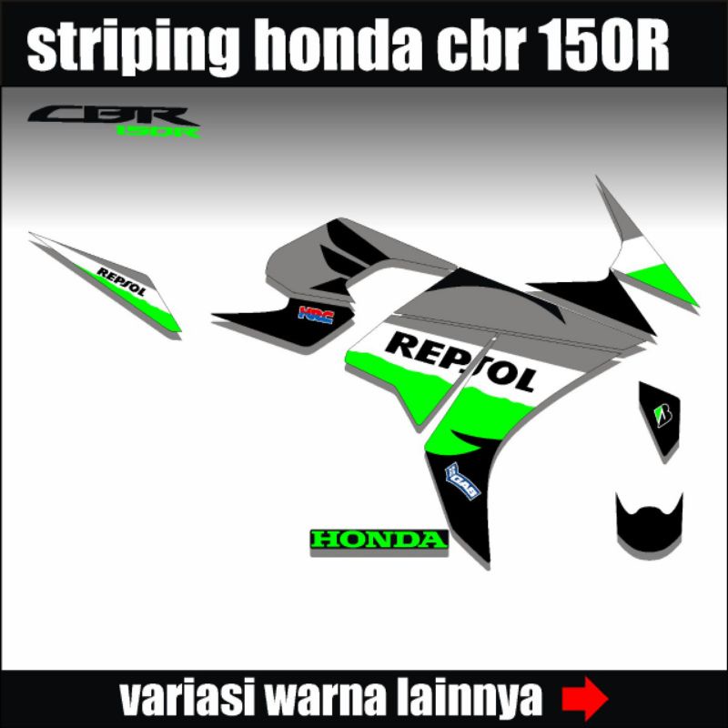 Jual STRIPING STICKER CBR K45 LOKAL / DECAL STIKER HONDA CBR K45 LOKAL ...