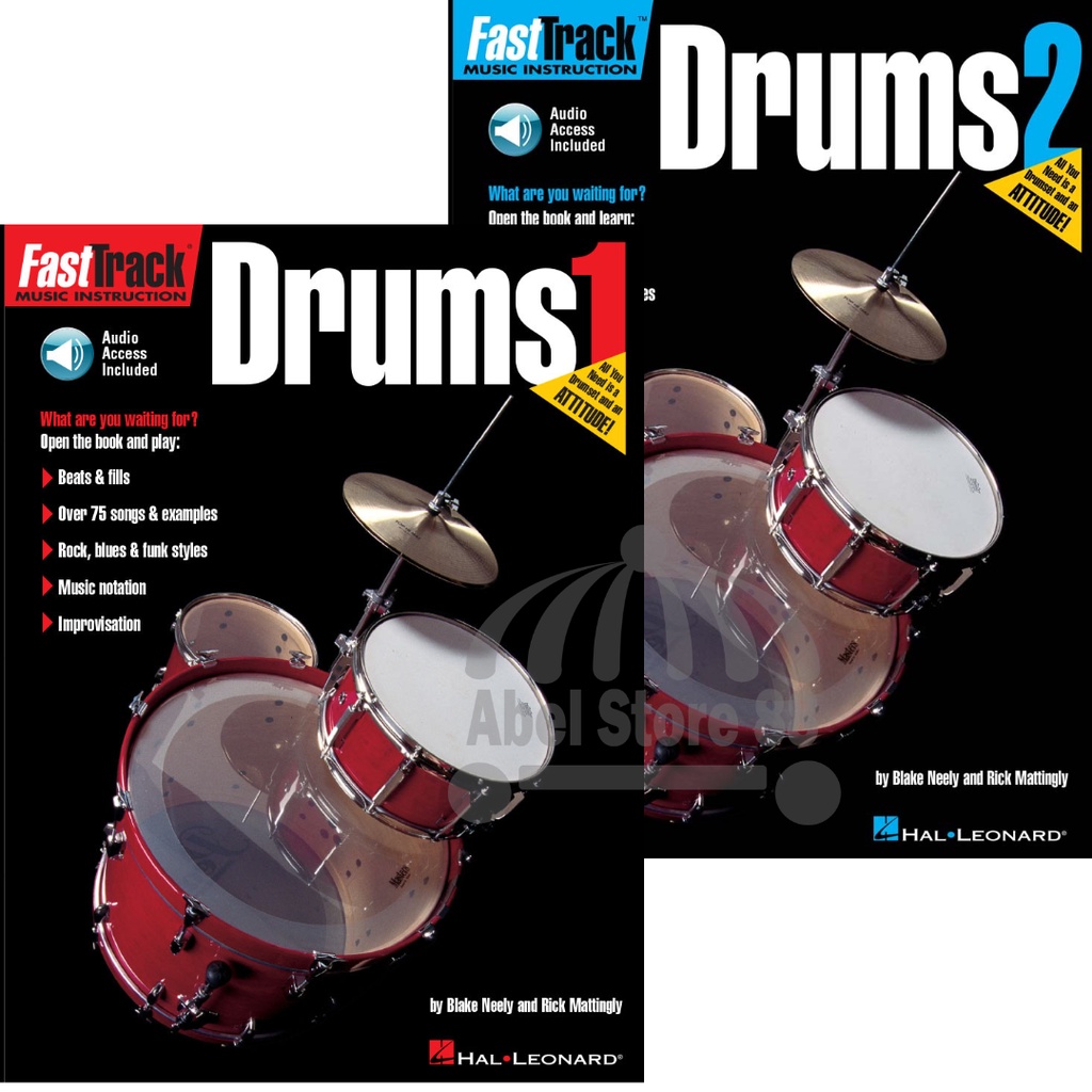 Jual Fasttrack Drum Method Book 1/2 - Buku Belajar Drum Pemula | Shopee Indonesia