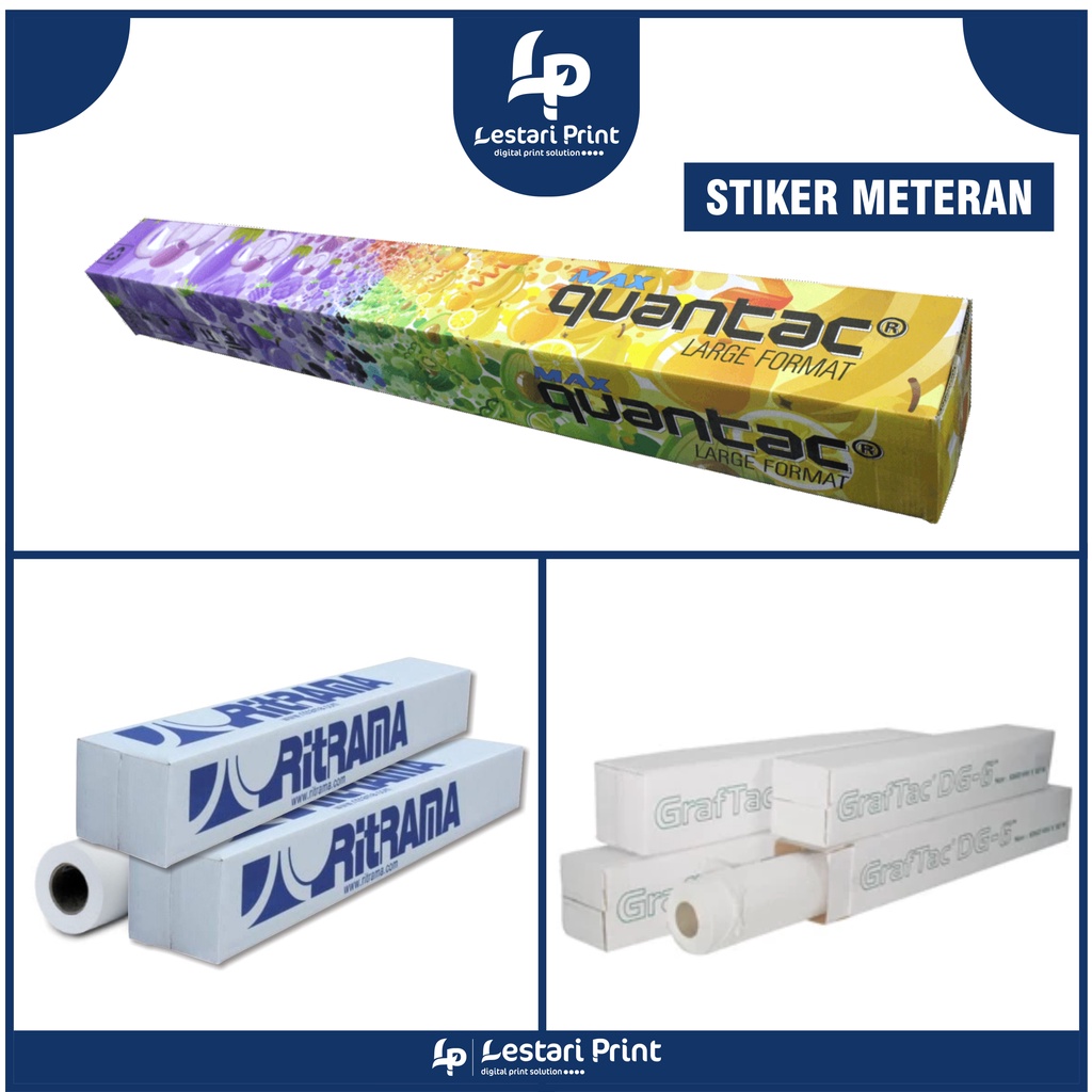 Jual CETAK STIKER METERAN CUSTOM, BAHAN QUANTAC, RITRAMA, GRAFTAC ...
