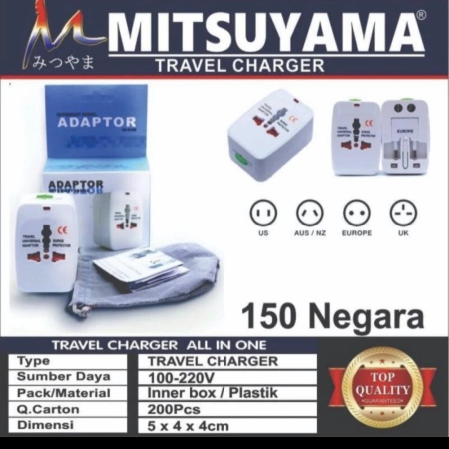 Jual NEW universal colokan listrik kaki tiga dua gepeng kotak steker ...