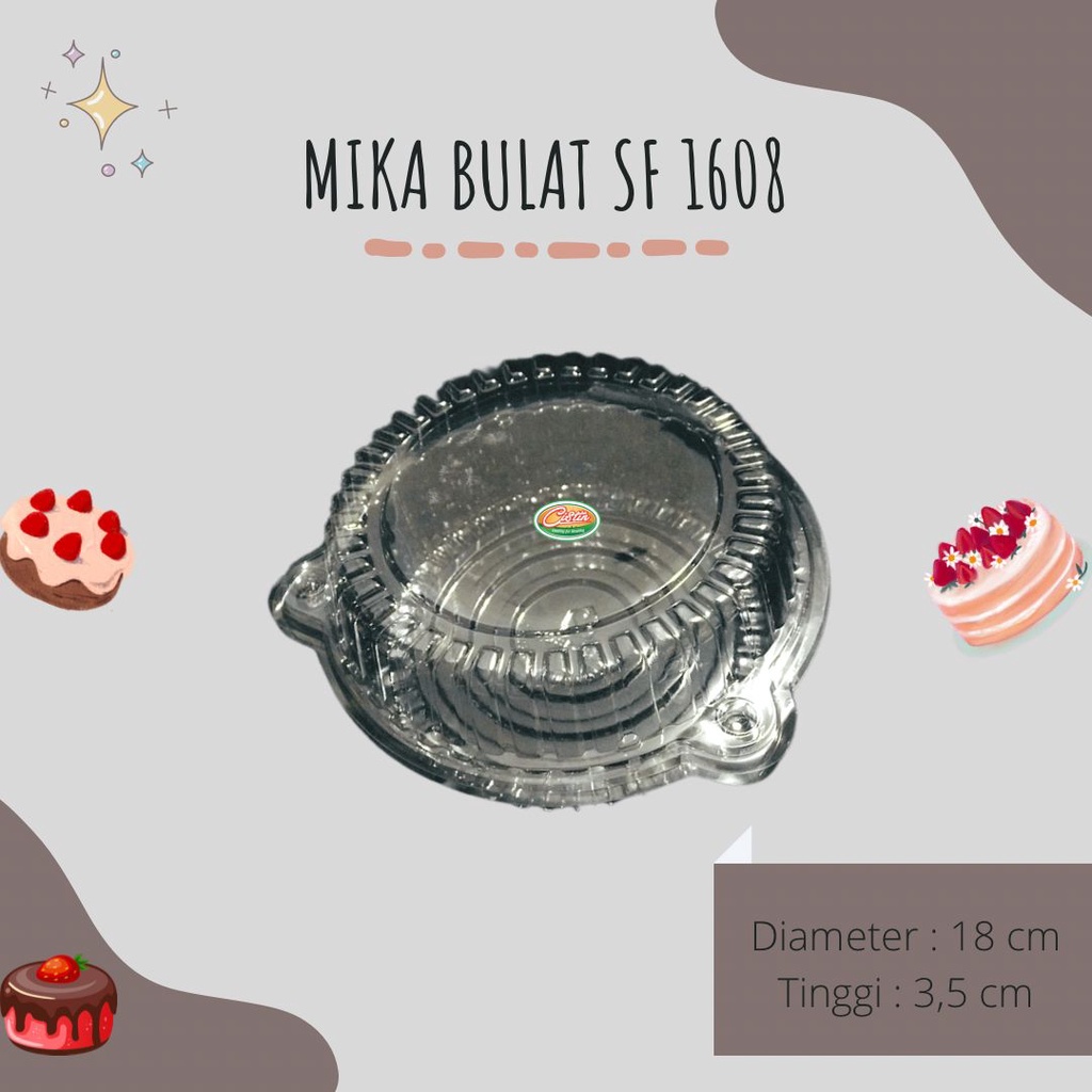 Jual MIKA BULAT SIFON 1608 (MIKA KUE) | Shopee Indonesia