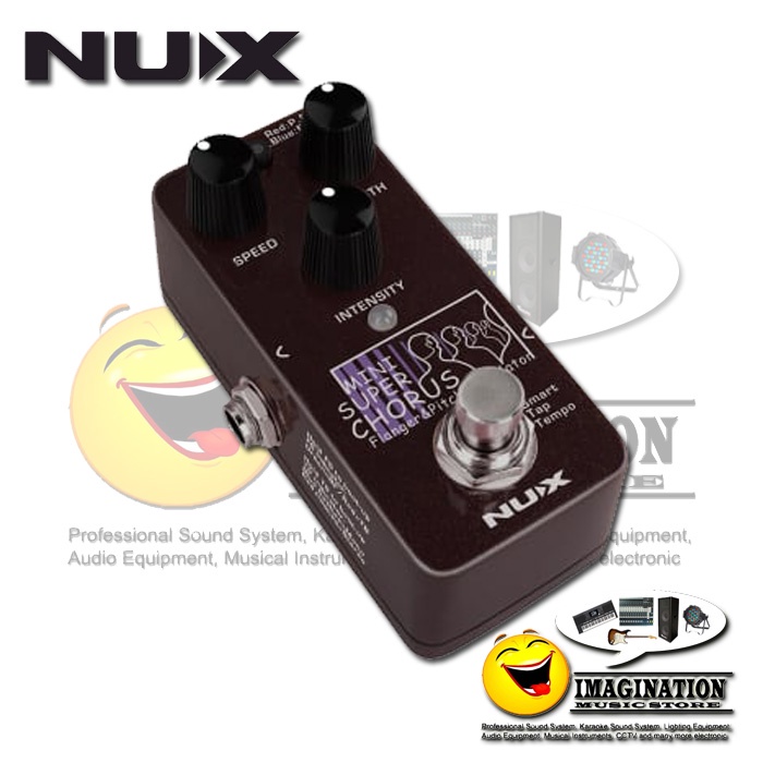 Jual NUX NCH-5 Mini Super Chorus Flanger & Pitch Modulation Effects ...